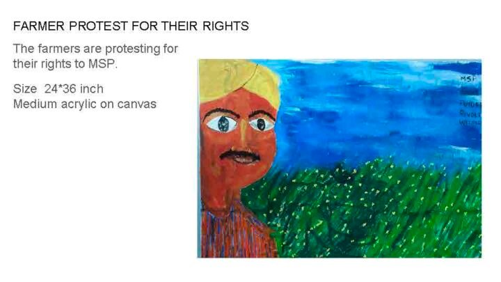 FARMER PROTEST FOR THEIR RIGHTS – Arts Crafts